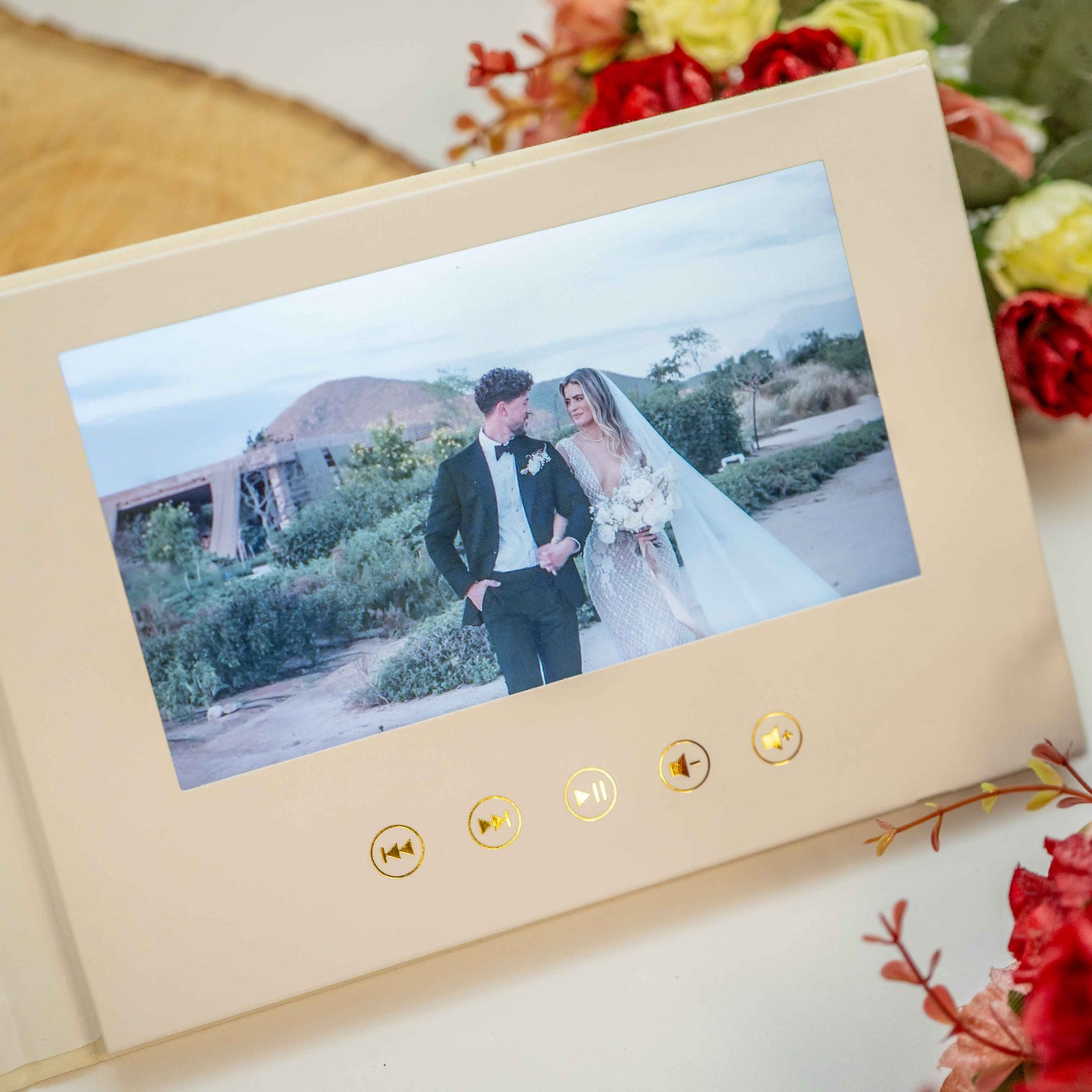 Wedding Video Book – Peach & Pear